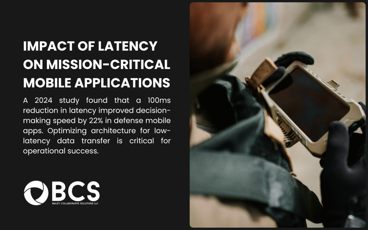 Mobile Application Architecture for Mission-Critical Systems